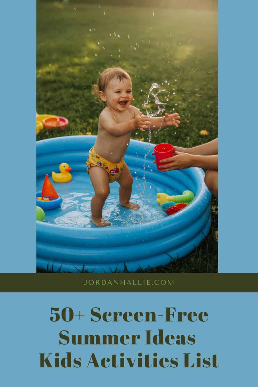 The Best Screen Free Summer Activities For Kids + Free Printable ...