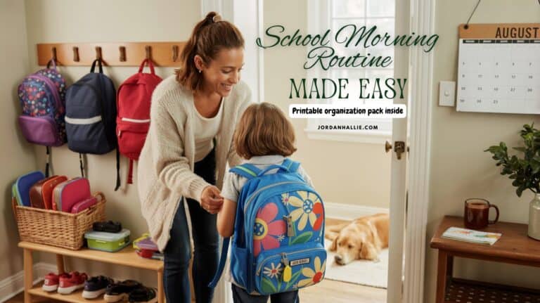 Back to School Organization Hacks for Overwhelmed Moms + Free ...